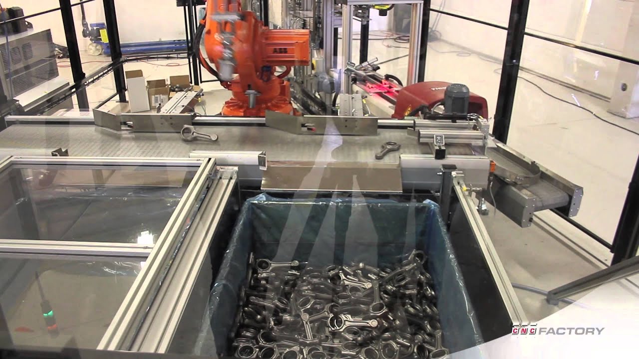 CNC Factory, Case Automation - YouTube