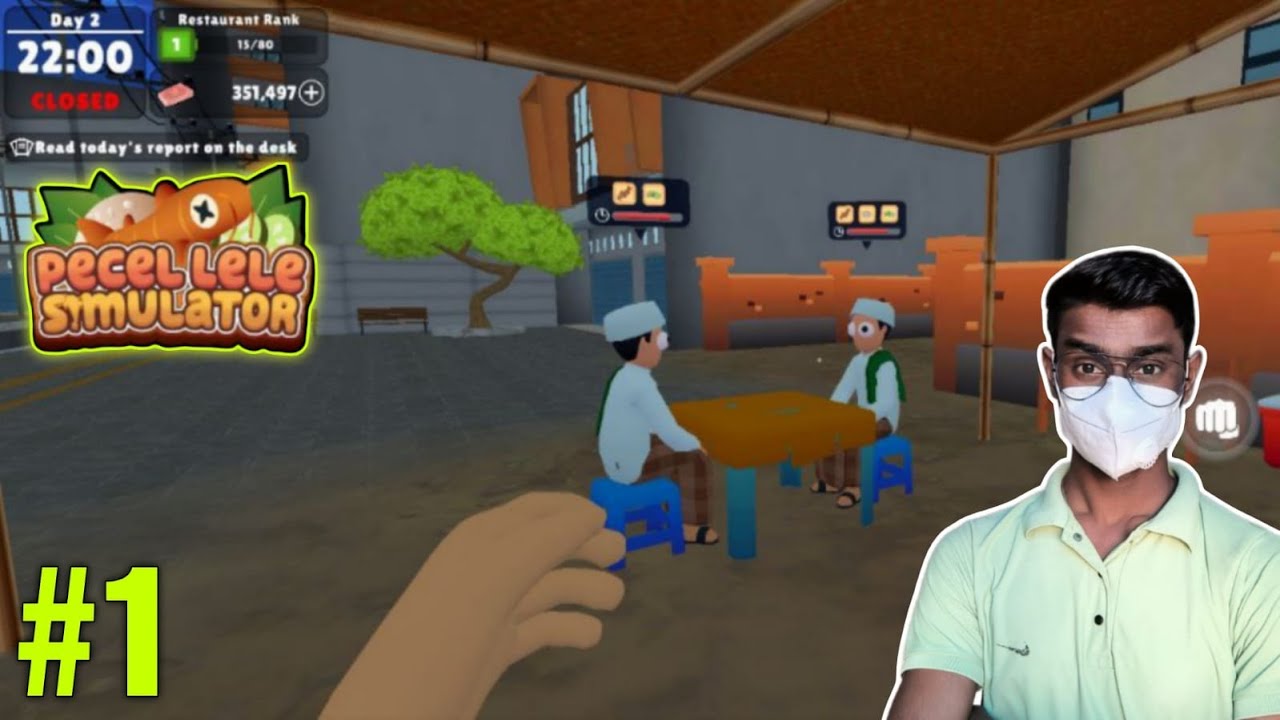 Pecel Lele Simulator Day 1 | Pecel Lele Simulator | Simulator Games ...