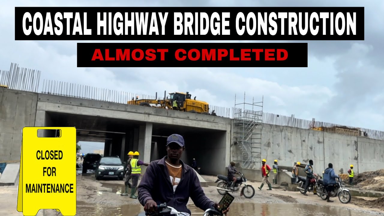 First Coastal Road Bridge Construction Almost Completed - YouTube