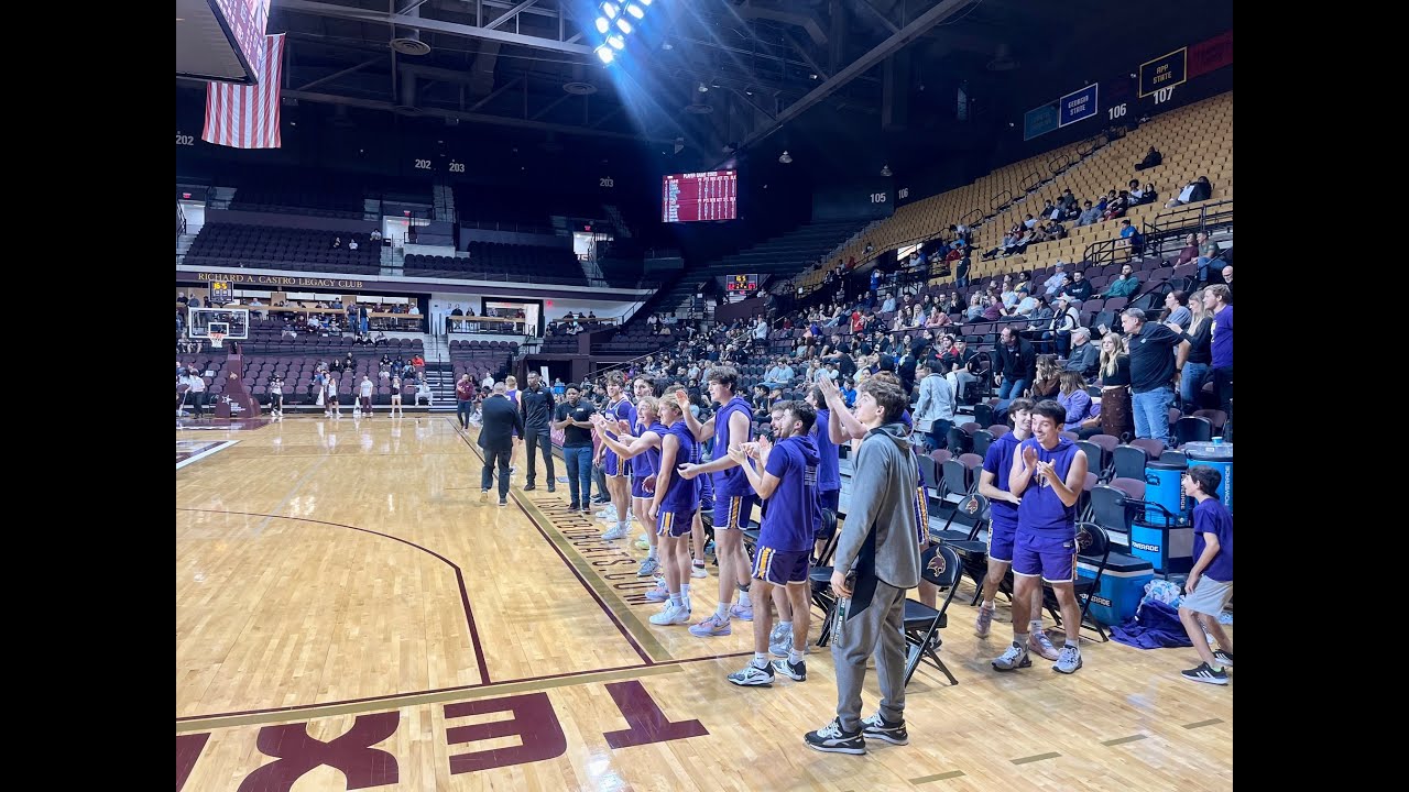 D3 men's basketball team UPSETS D1 program on its home court! UMHB men ...