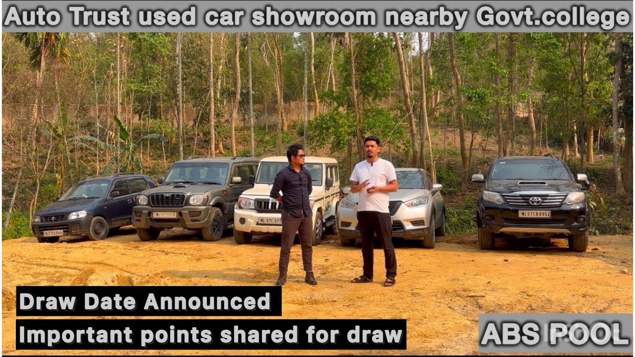 Auto Trust Draw Date Announced | All nearby are Invited To witness ...