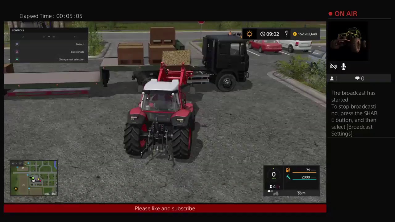 Fs17 equipment pick up - YouTube
