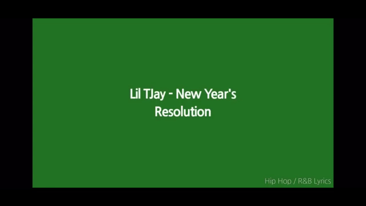 Lil Tjay - Lyrics - New Years resolution - YouTube