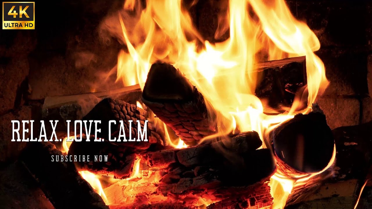 The Most Relaxing Cozy Ambience Fireplace Video Ever for Sleep 4K - YouTube