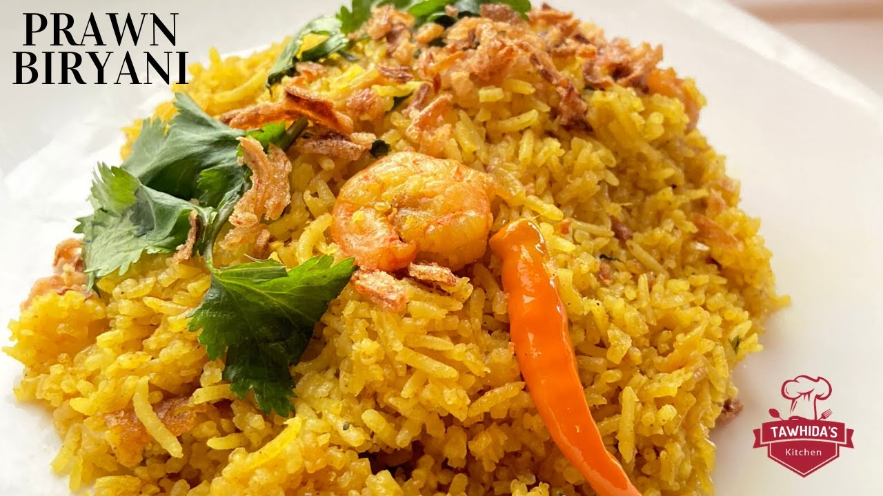 PRAWN BIRYANI | Shrimp biryani ||Prawn pilau| how to make Prawn biryani ...