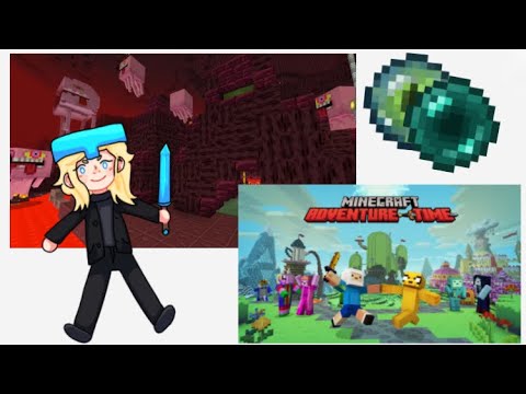 Can you go to the Nether in the Minecraft Adventure Time Map? - YouTube