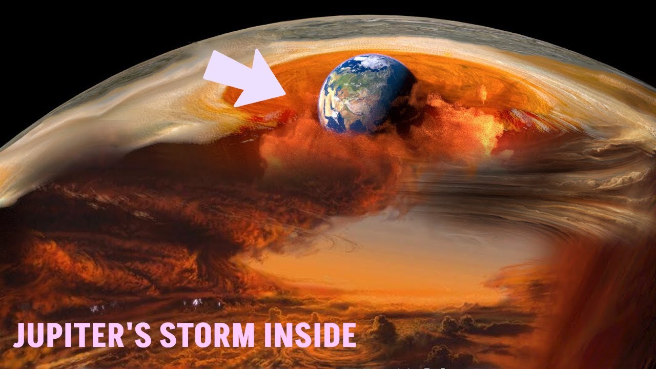 जुपिटर के तूफान में वैज्ञानिकों ने यह क्या देखा?What scientists saw in Jupiter's storm - YouTube