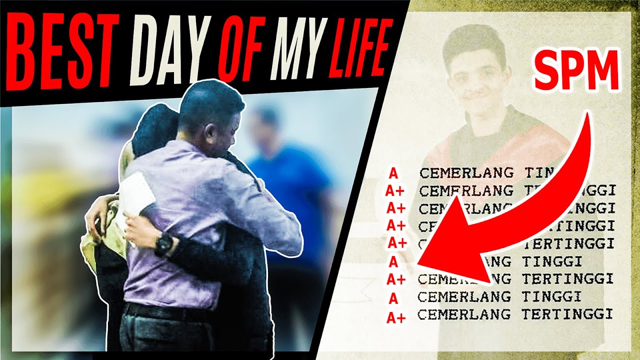 My Journey To SPM 9A+ | SPM Results Day - YouTube