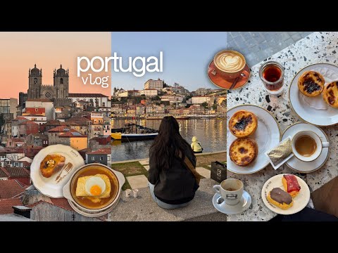 portugal vlog | PORTO, good eats, egg tarts, cafes, views 🍷