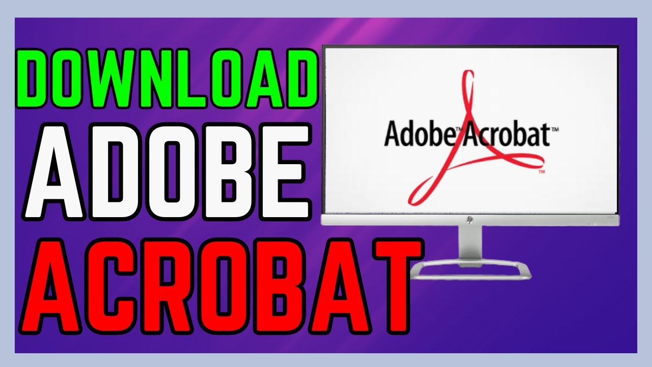 How To Download Adobe Acrobat Reader In Window PC - (Full Guide!) - YouTube
