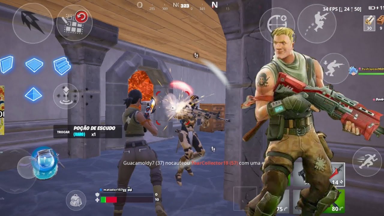 GAMEPLAY DE FORTINITE MOBILE-60 FPS💥VOLTANDO COM O CANAL. - YouTube