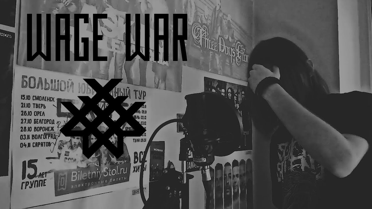 DEATH ROLL - WAGE WAR(vocal cover by mosqyital) - YouTube