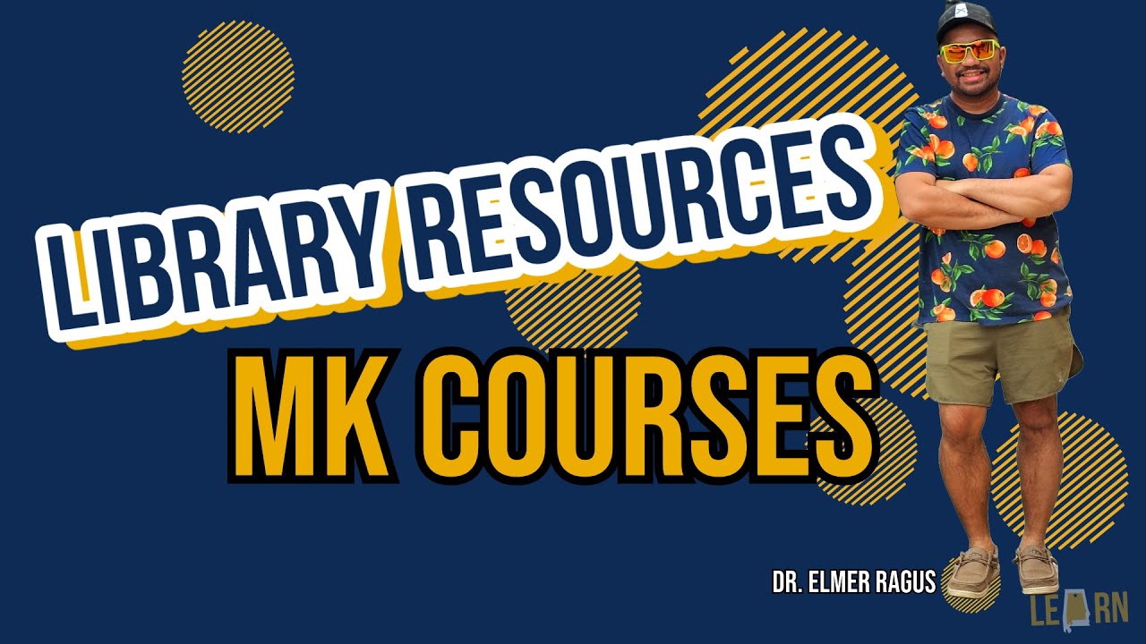 Library Resources | MK Courses | Athens State University - YouTube