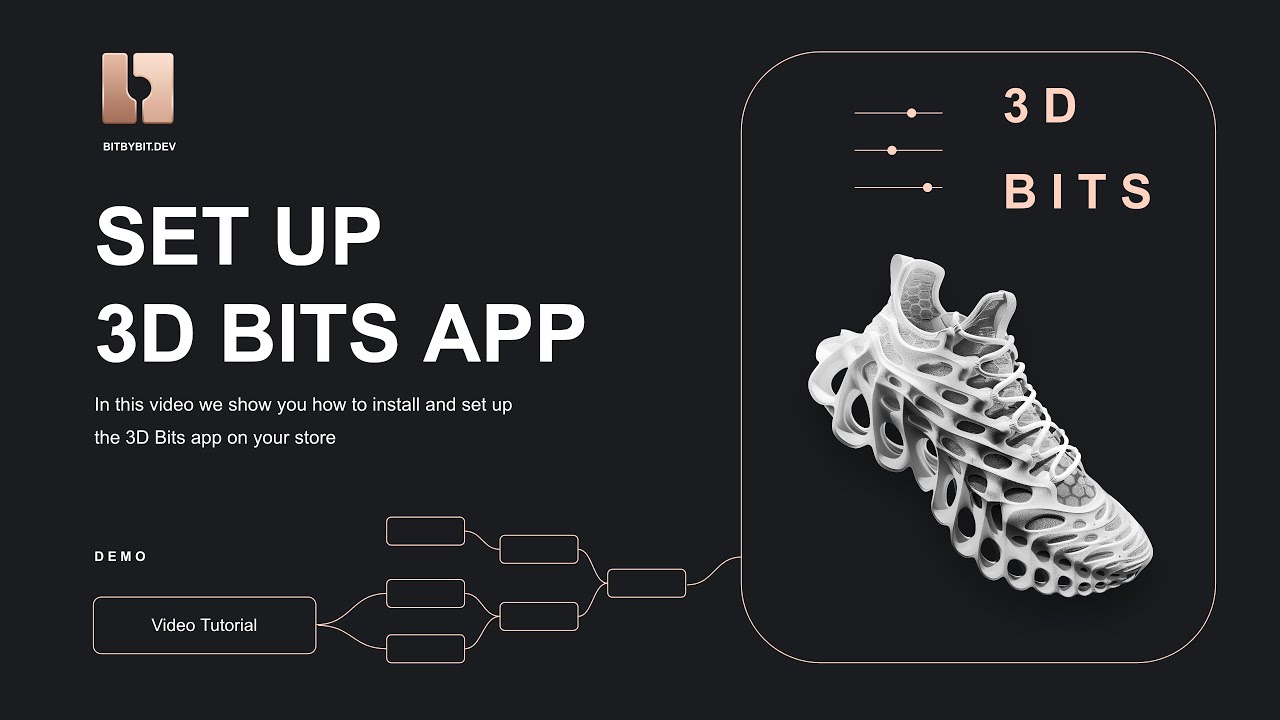 How To Install And Set Up 3D Bits App For Shopify For The First Time - YouTube