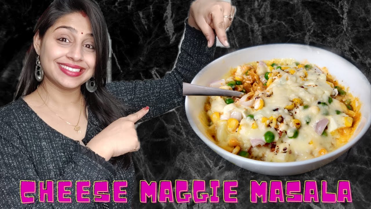 🍕 CHEESE MAGGIE MASALA || Cheese || Maggie || Top Ramen Curry || - YouTube