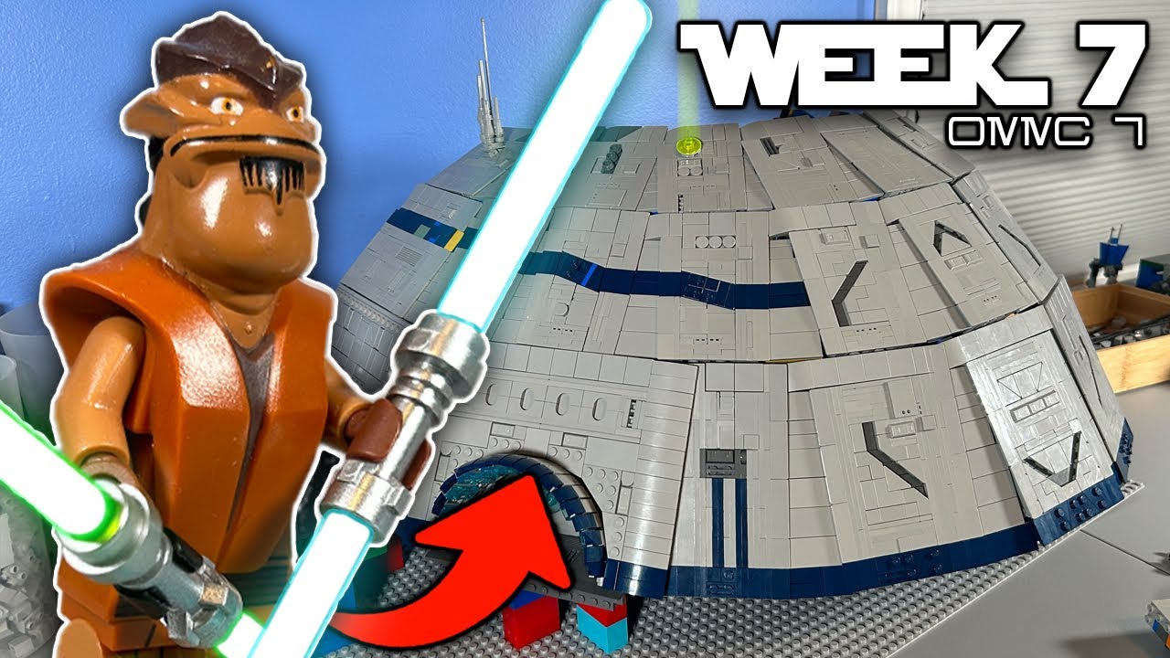 Building UMBARA in LEGO - Week 7 - The DOME is HALFWAY DONE! - YouTube