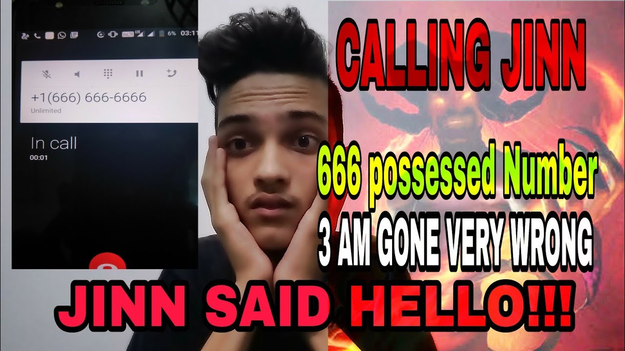 CALLING JINN IN INDIA|| 666 POSSESSED NUMBER|| 3 AM GONE VERY WRONG ...