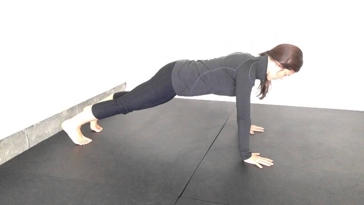 Push - up - Alternating Arms - YouTube