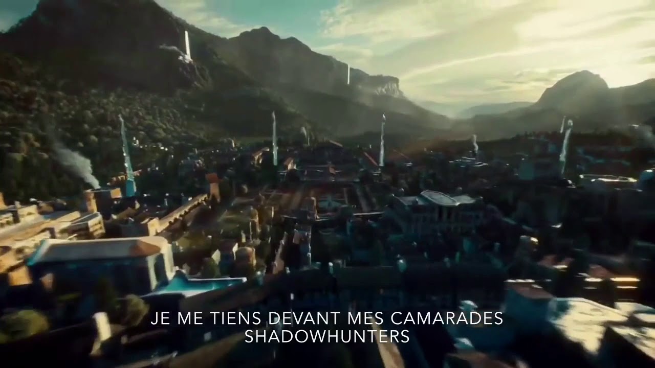 CÉRÉMONIE DE RUNE CLARY FAIRCHILD SAISON 3 VOSTFR - YouTube