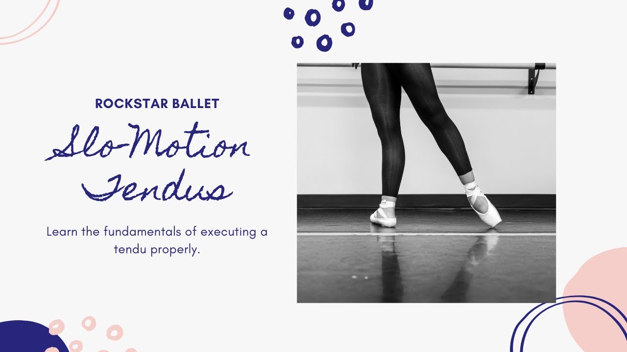 **Slow Motion Tendu Breakdown | Perfecting Ballet Technique at the ...