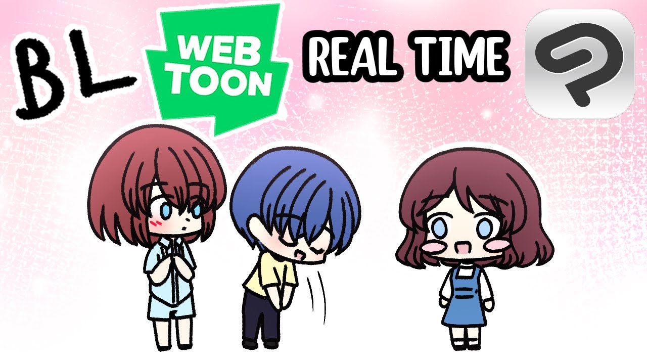 BL WEBTOON making | Racing Heart pt 1 | Real Time | Tapas | Clip Studio ...