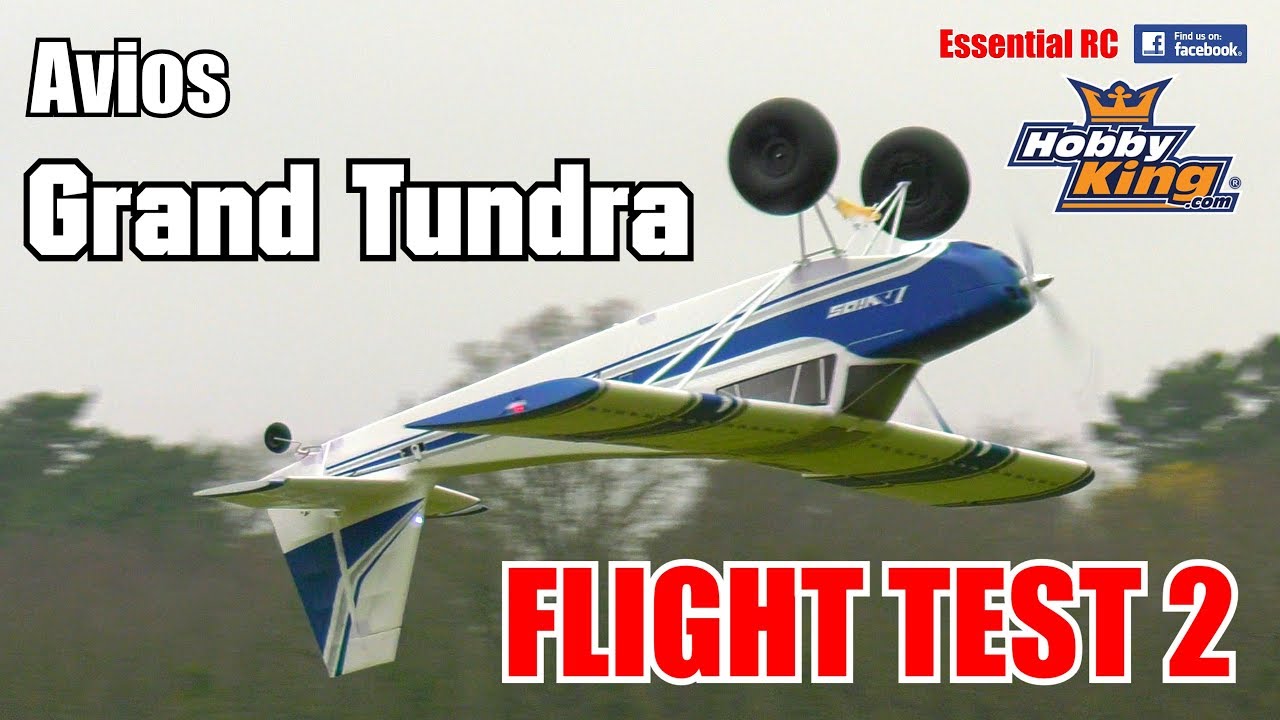 AVIOS GRAND TUNDRA RC BUSH PLANE (1.7m wingspan, flaps and light system ...