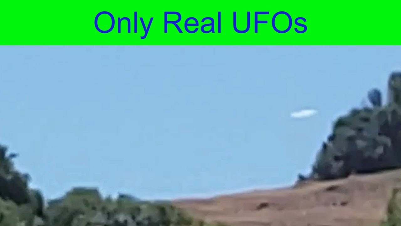 UFO | Flying saucer over Corte Madera, California. - YouTube