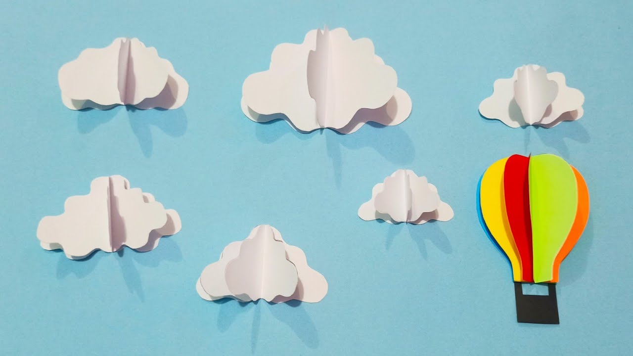 Origami Cloud: A Step-by-Step Guide to Folding a Paper Cloud – easy ...