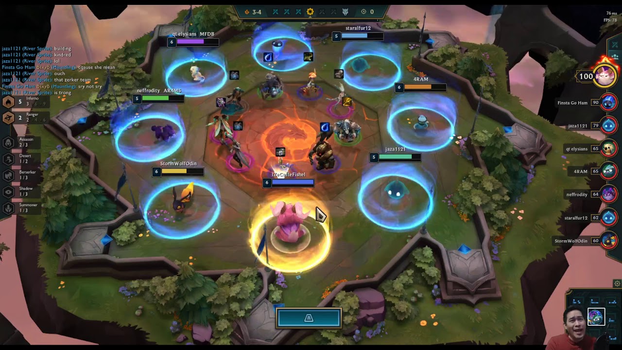 TFT Set 2: 7 Inferno | Summoner | Desert | TeamFight Tactics - YouTube