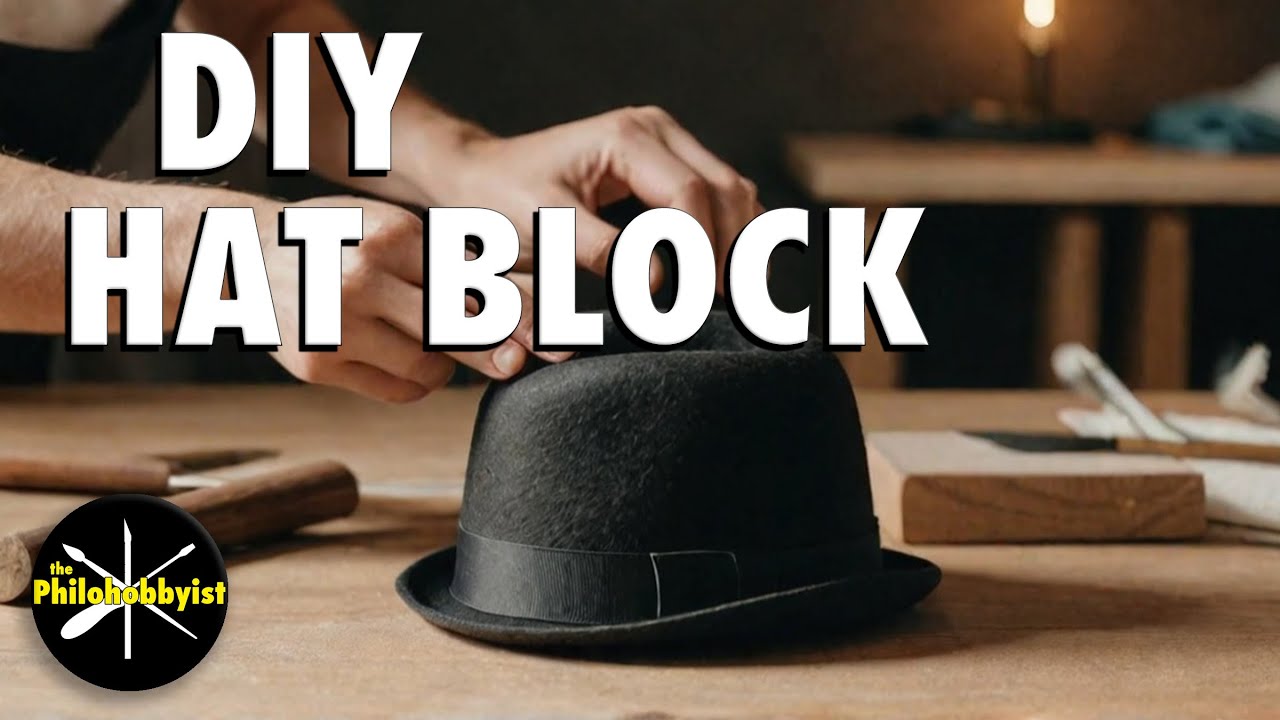 Transform Your Craft: DIY Hat Block Tutorial - YouTube