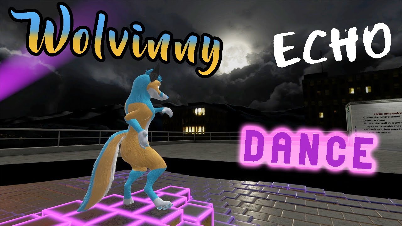 Wolvinny Dances on Echo in VRChat - YouTube