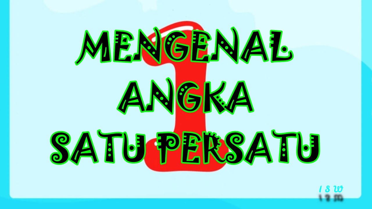Petualangan Seru: Ayo Belajar Mengenal Angka Satu Persatu ! 🚀🔢 - YouTube