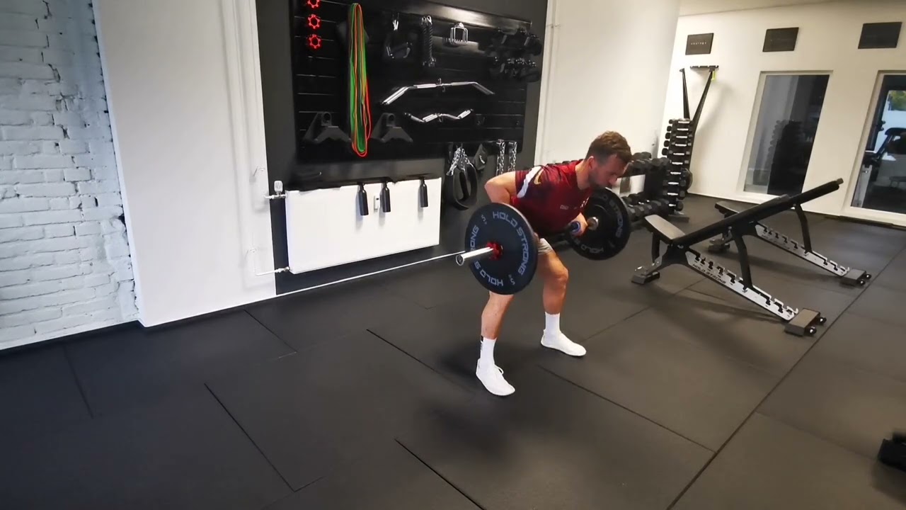 Rudern – Vorgebeugt – EZ Bar – Medium – Semi Proniert – Fat Gripz - YouTube