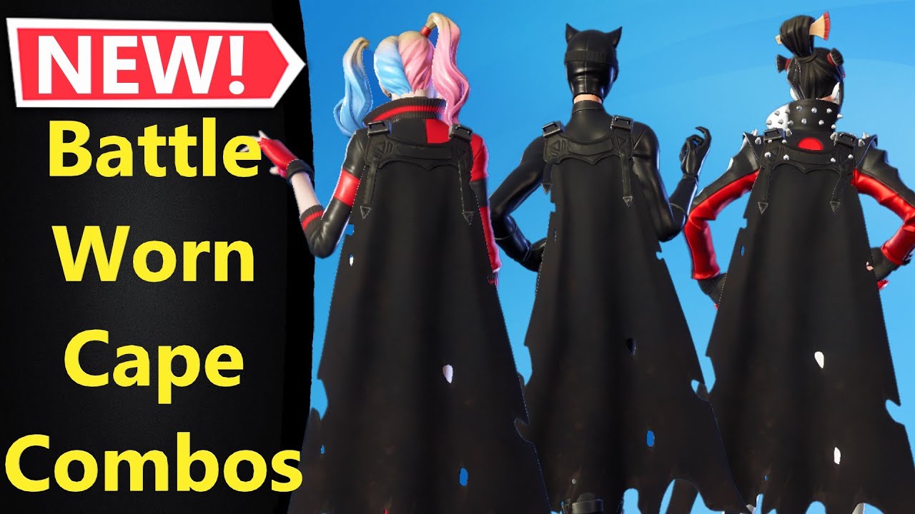 Battle-Worn Cape Combos in Fortnite (Before You BUY) - YouTube