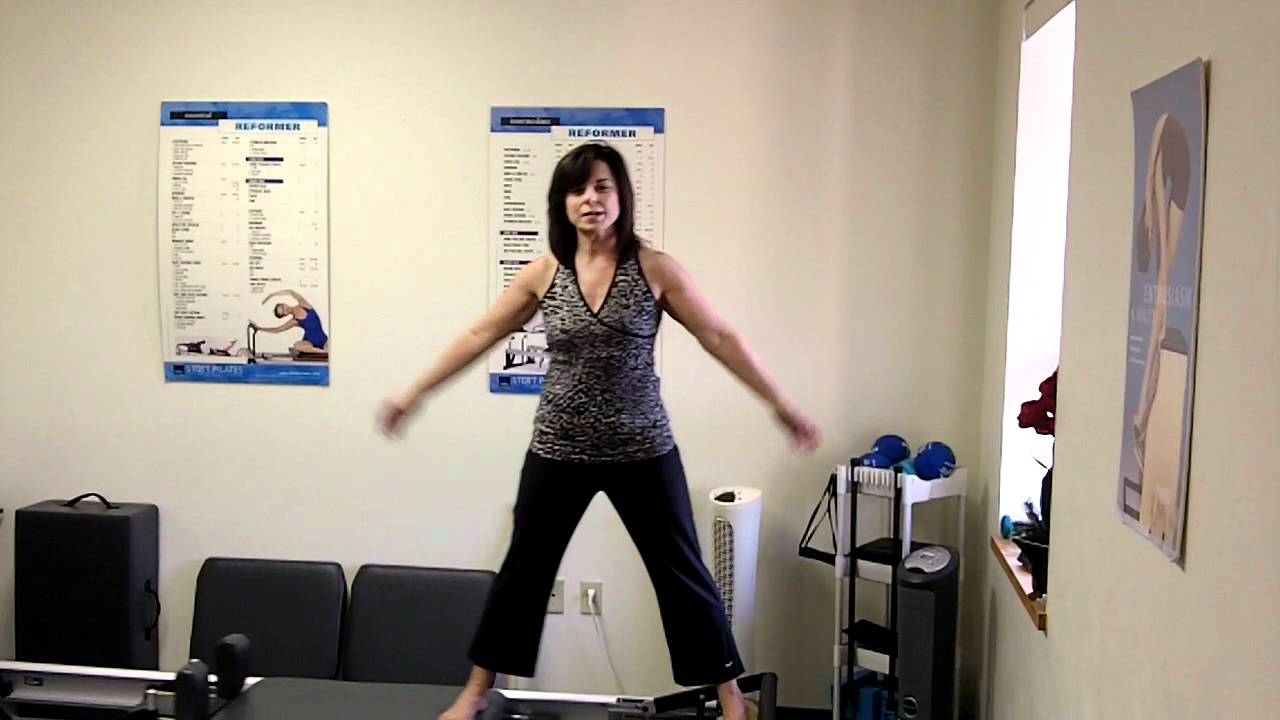 Pilates Reformer - Standing Split - YouTube