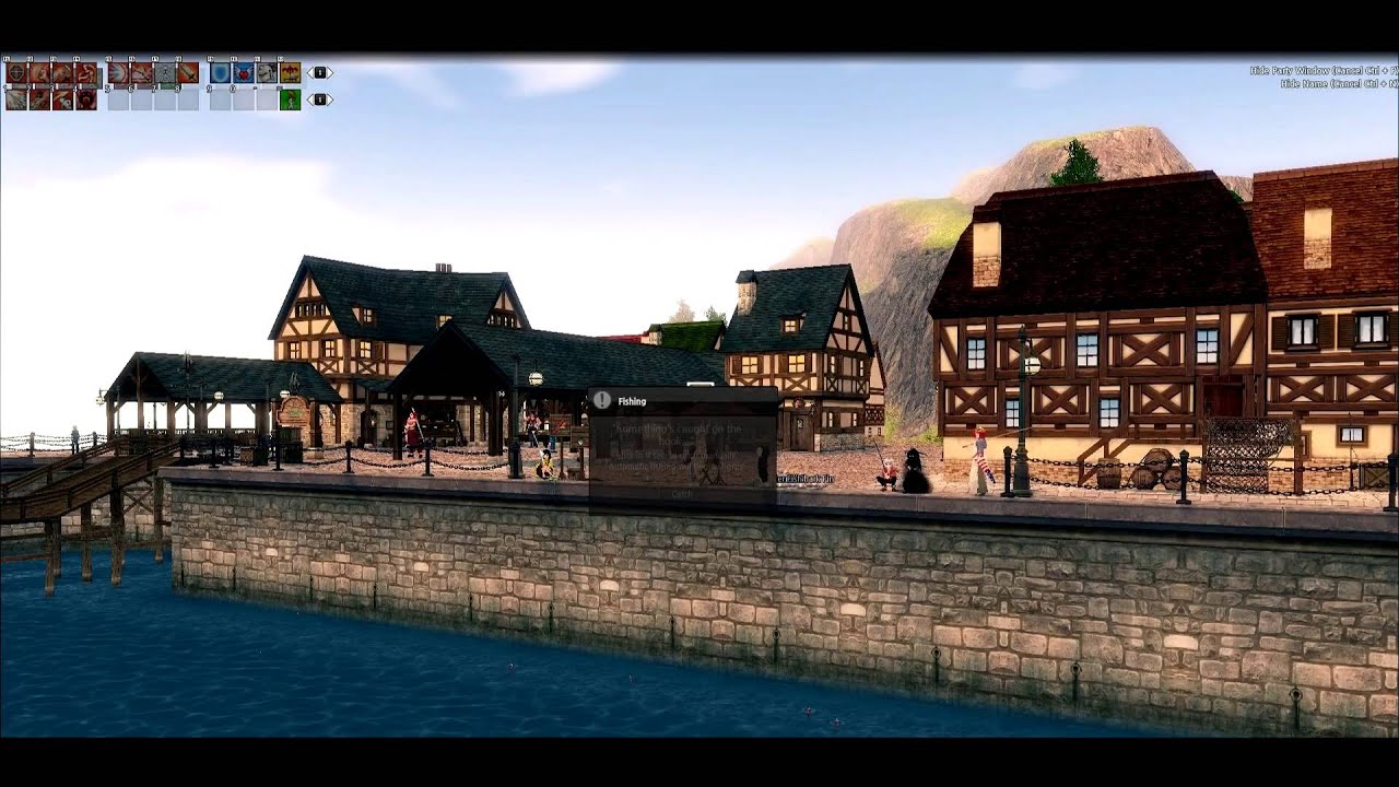 【Mabinogi】Port Cobh Fishing Time-lapse - YouTube