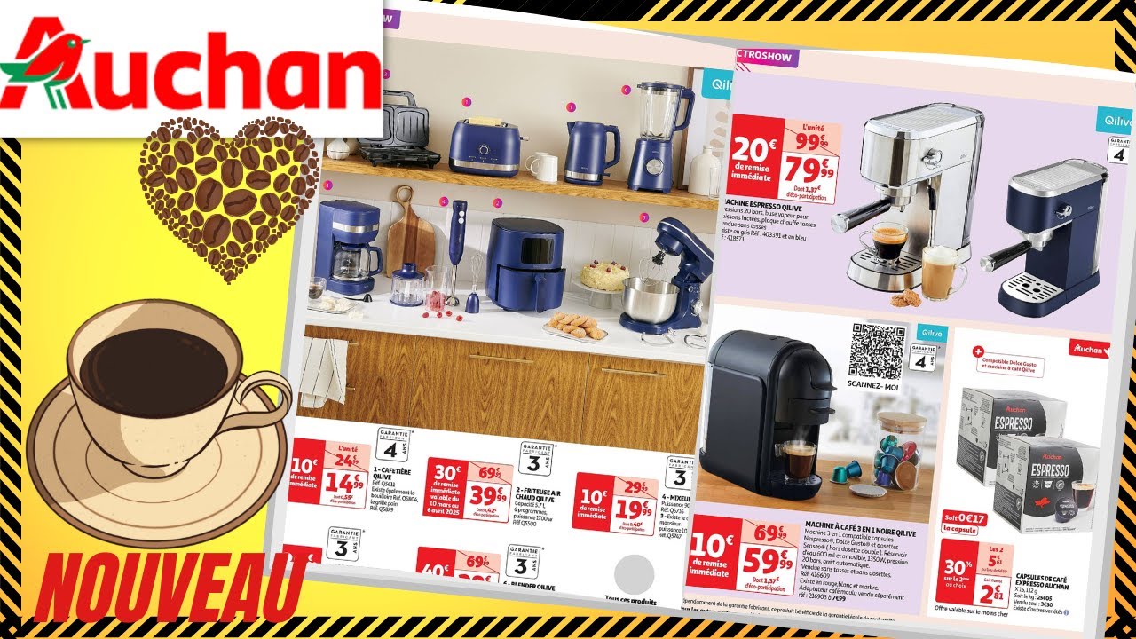 catalogue AUCHAN du 11 au 23 mars 2025 ⚠️ Arrivage - FRANCE - YouTube