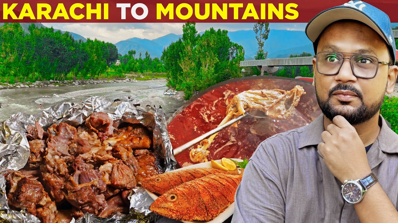 Extreme Pakistani Food Tour | Ranjha Gosht, Desi Murgh, Fried Fish ...