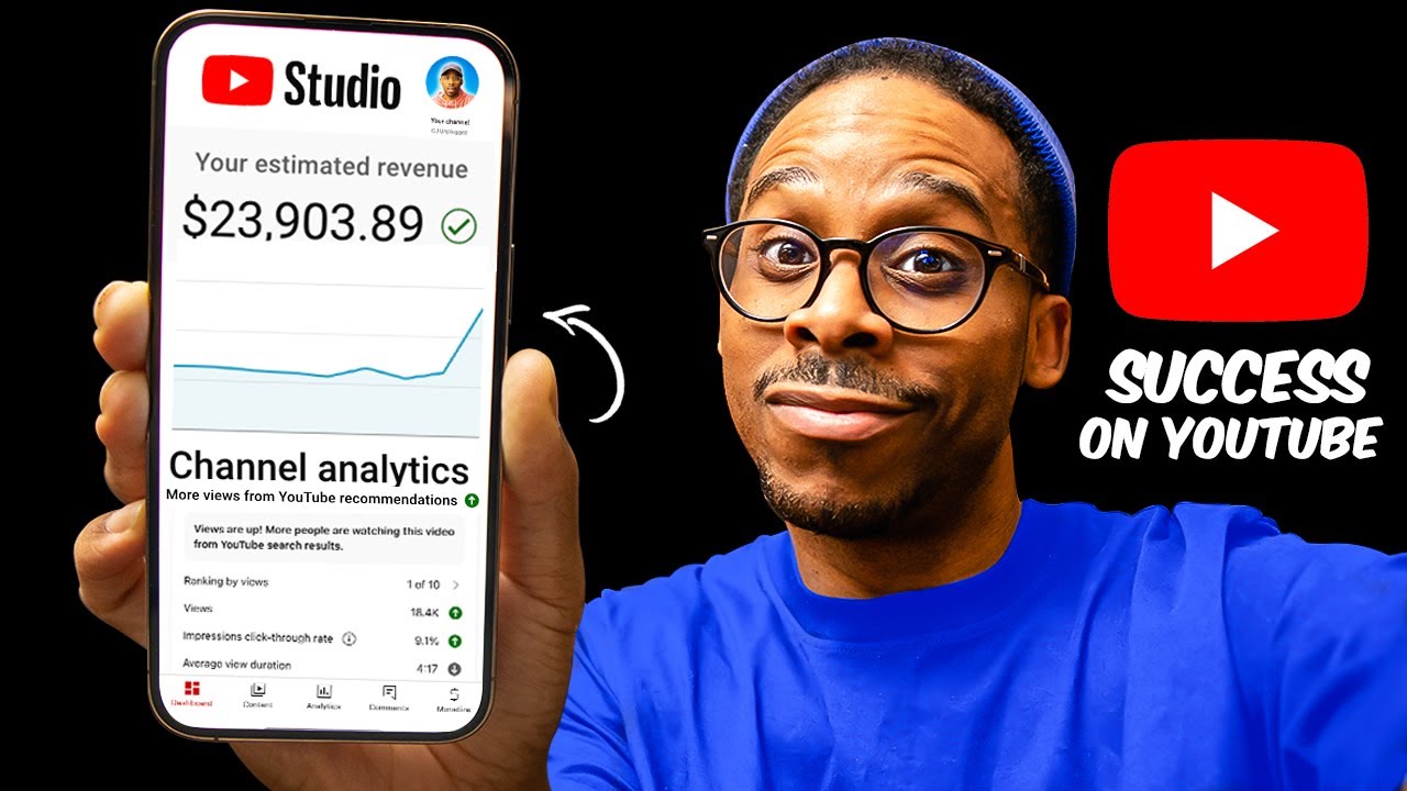 Become Successful on Youtube & make Money | these are Not your Average YouTube Tips! - YouTube