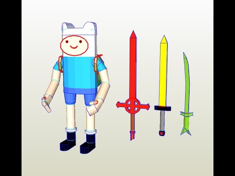 Finn de papercraft - YouTube