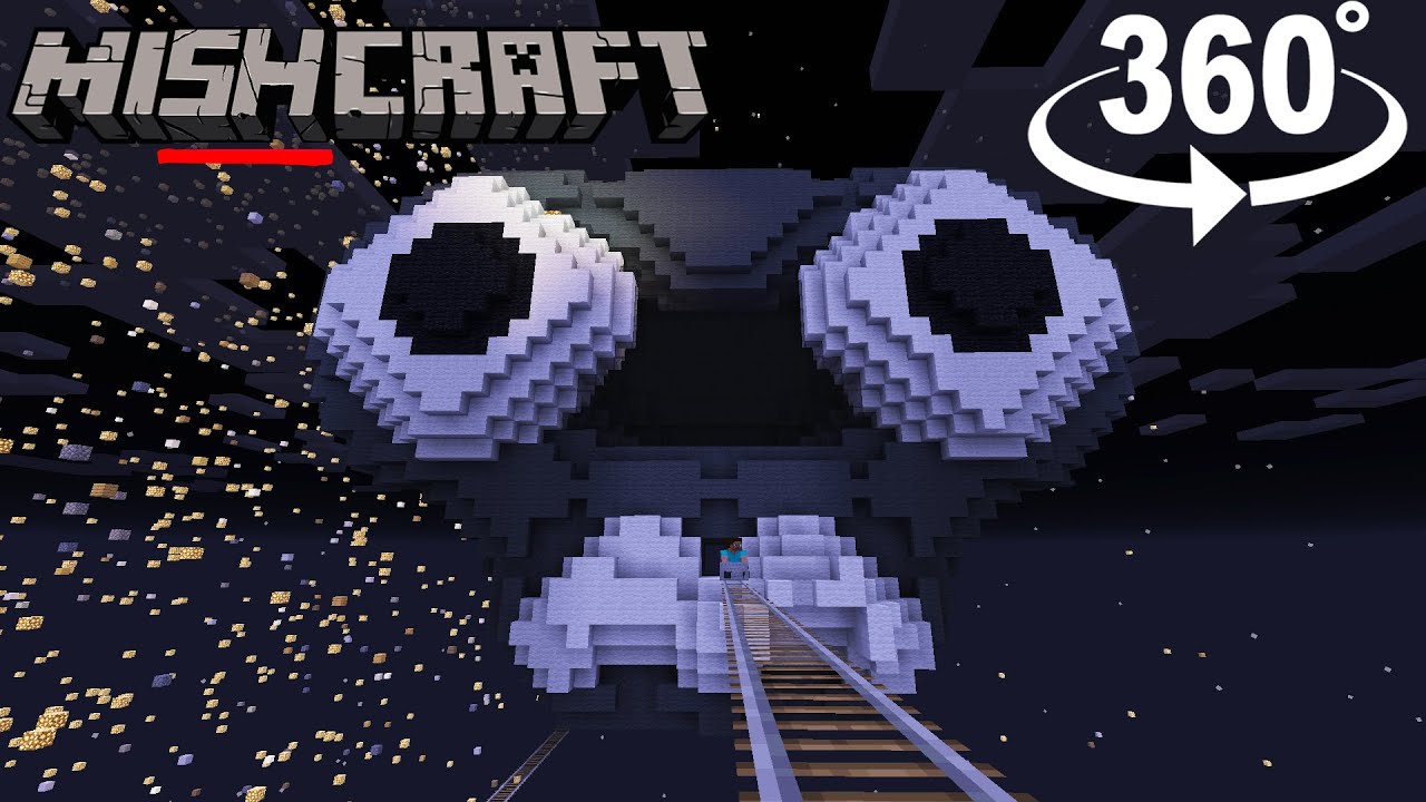 Minecraft 360 vr roller coaster- aliens\ Майнкрафт 360° VR американские ...