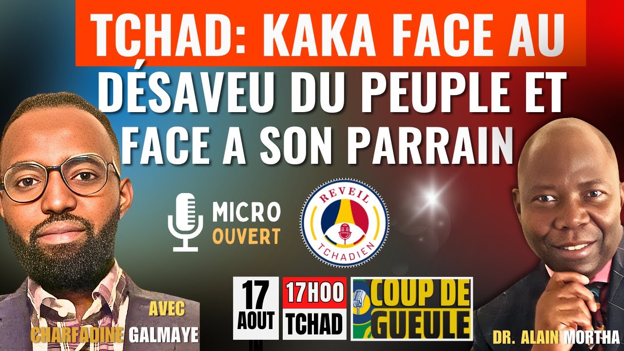 DECRYPTAGE DE LA SEMAINE- KAKA DEBY FACE AU DESAVEU DU PEUPLE ET FACE A ...