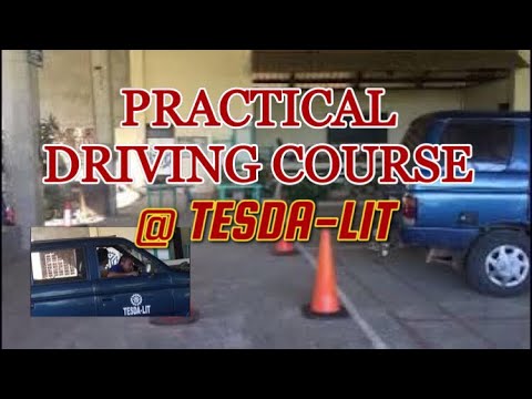 PRACTICAL DRIVING COURSE @ TESDA-LIT - YouTube