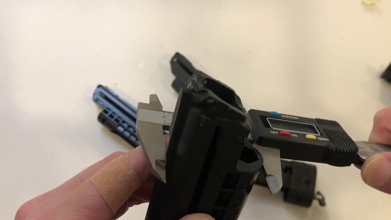 FSC/TCP magazine fitment tolerances (fixed with caliper measurements ...