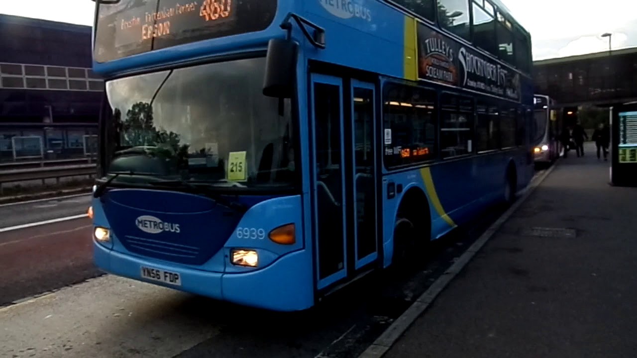 Scania Omnidekka Ex-London 939 Metrobus 6939 YN56FDP on Service 460 ...