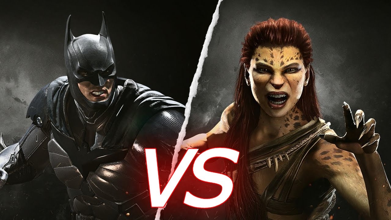 Batman vs Cheetah Fight - Injustice 2: Legendary Edition - YouTube