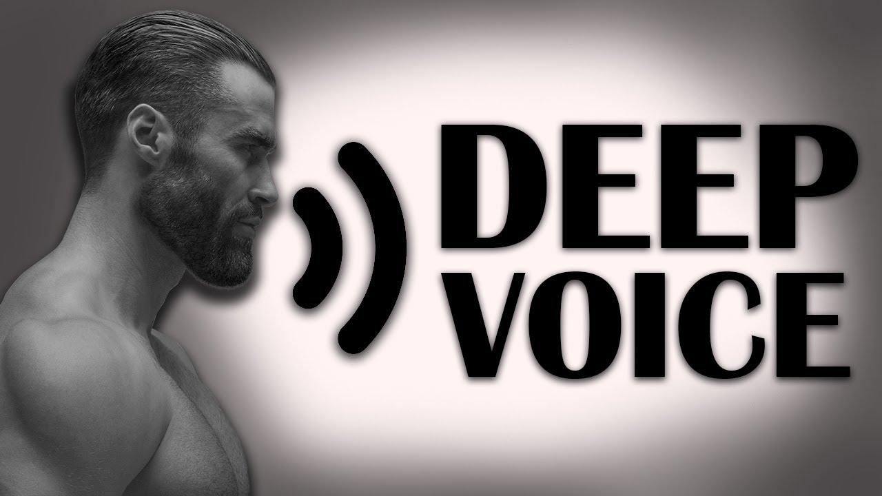 How to actually gain a DEEPER voice QUICK and EASY - YouTube