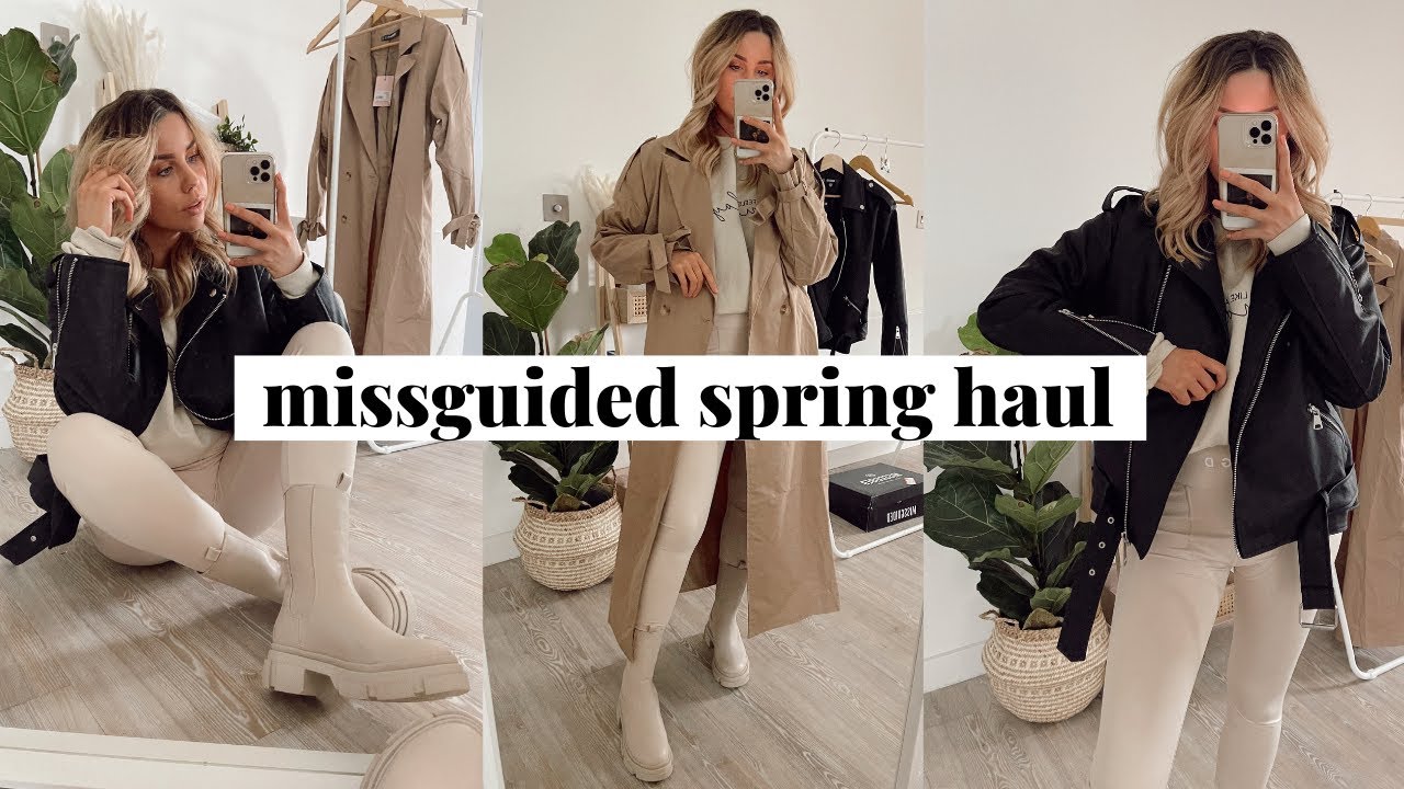 4 Trends For Spring 2021: Missguided Try-On Haul | jessmsheppard - YouTube