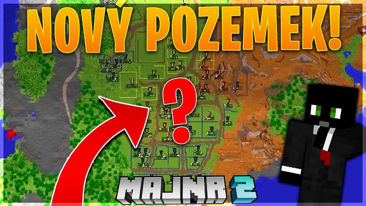 MŮJ NOVÝ POZEMEK! KOLIK MĚ STÁL? | MAJNR 2 [MarweX] - YouTube