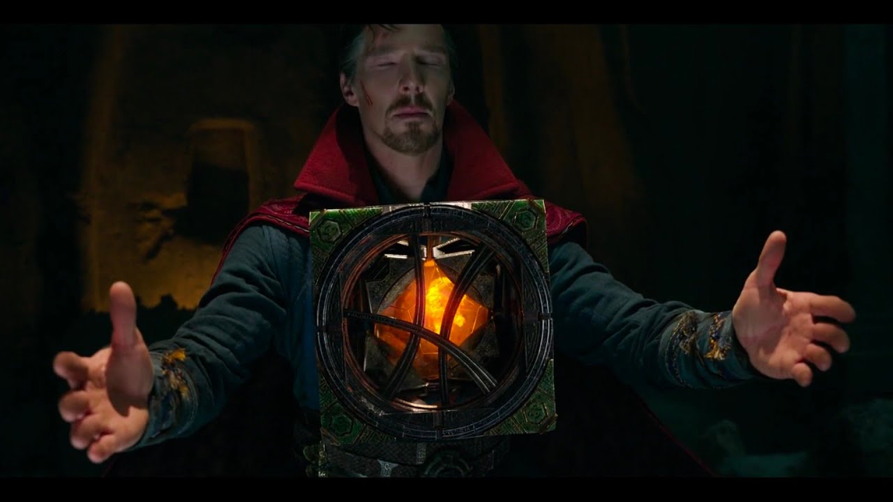 Spider Man No Way Home - Peter Snatches Cube From Dr.Strange - YouTube